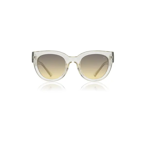 A. Kjærbede Lilly Sunglasses Ecru Transparent - White
