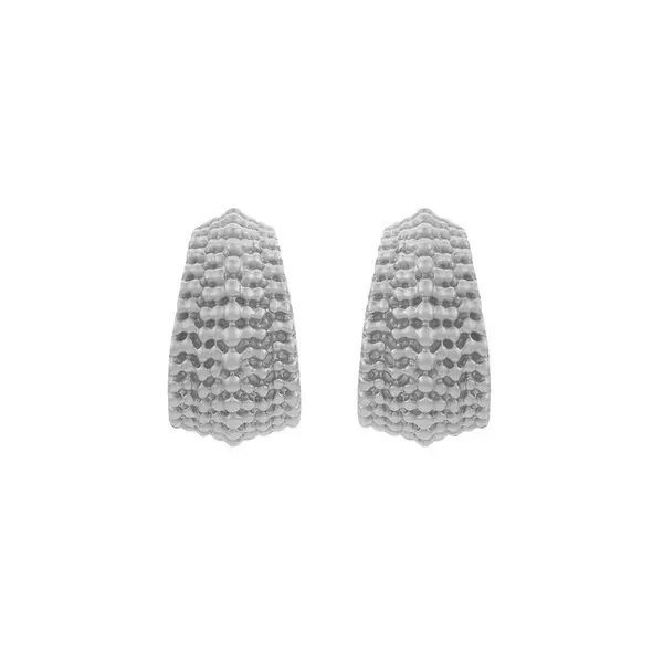 ZOË & MORGAN Lily Hoop Earrings - Silver