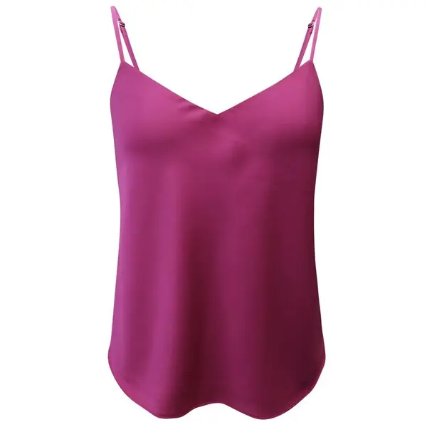 RIVIERA SOIRÉE Bardot Satin Camisole - Pink
