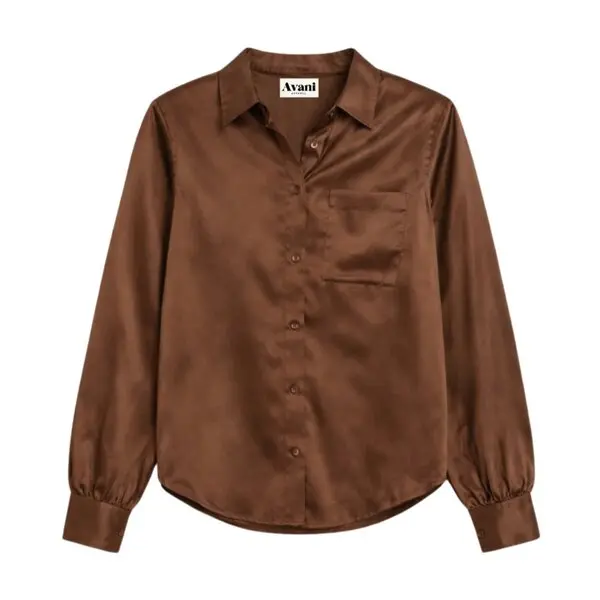 AVANI APPAREL Kauri Shirt - Brown