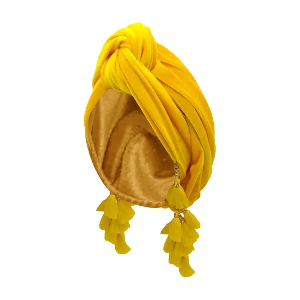 JULIA CLANCEY Chacha Sunshine Turban - Orange