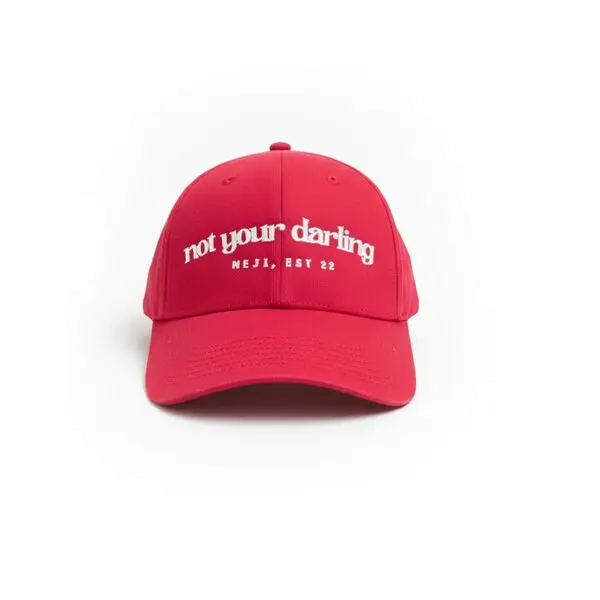 MEJI Baseball Hat Not Your Darling - Red
