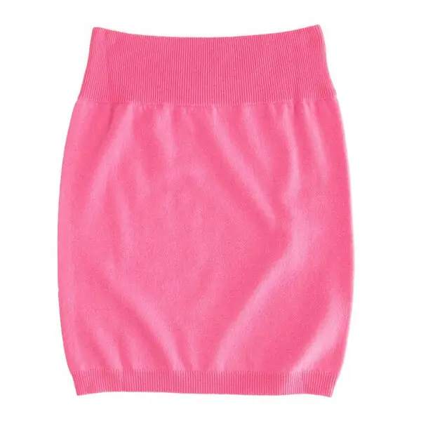 ZENZEE Cashmere Mini Skirt Bubblegum - Pink