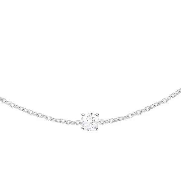 DYAMKA Diamond Bracelet White Gold - Silver