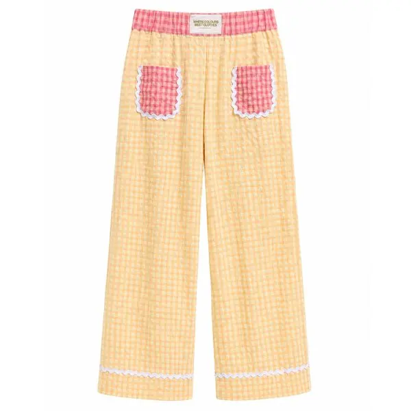 Mind Traveler Greta Vanilla Trousers - Yellow