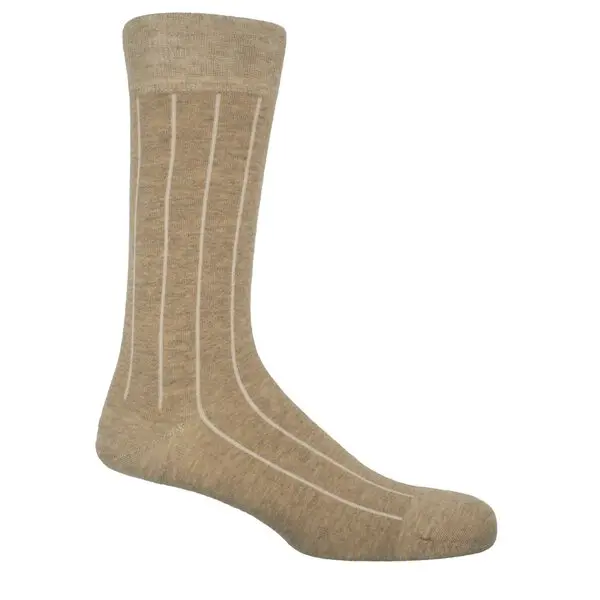 PEPER HAROW - MADE IN ENGLAND Neutrals Indulgent Cashmere Socks - Beige