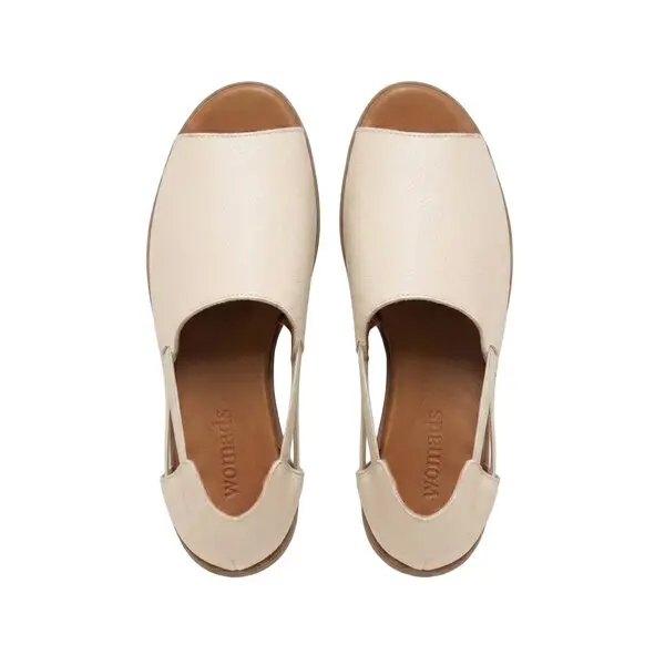 WOMADS Vanilla Cream Peep Toes