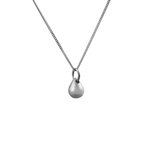 EDGE ONLY Mini Teardrop Pendant Sterling - Silver