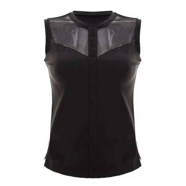 SILVIA SERBAN Mimic Corset Top - Black