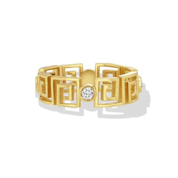 JEWELBIRD And Diamond S-chain Ring - Gold