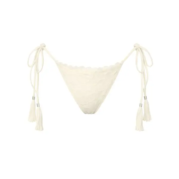 IVY SWIMWEAR Lani In Cream Lace Bottoms - White