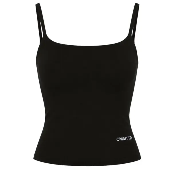 CMMTTD Soft Form Strappy Mid Tank Ink