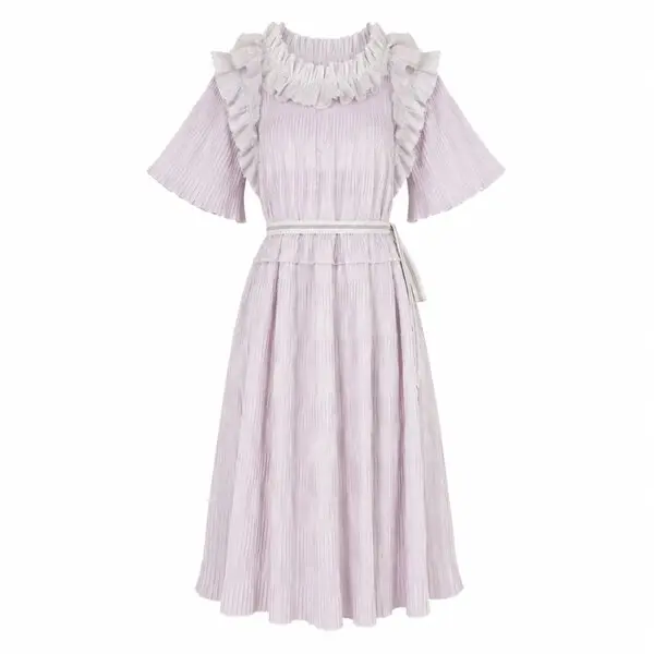 Miro Misljen Plisse Dress