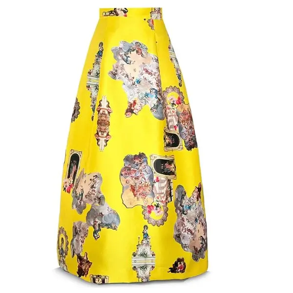 MAXJENNY Evening Skirt Sicily - Yellow