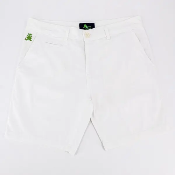 EIGHT X Frog Chino Shorts - White