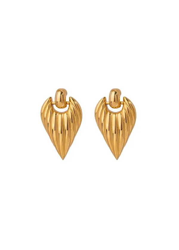 DECOLET THE LABEL Alba Earrings - Gold