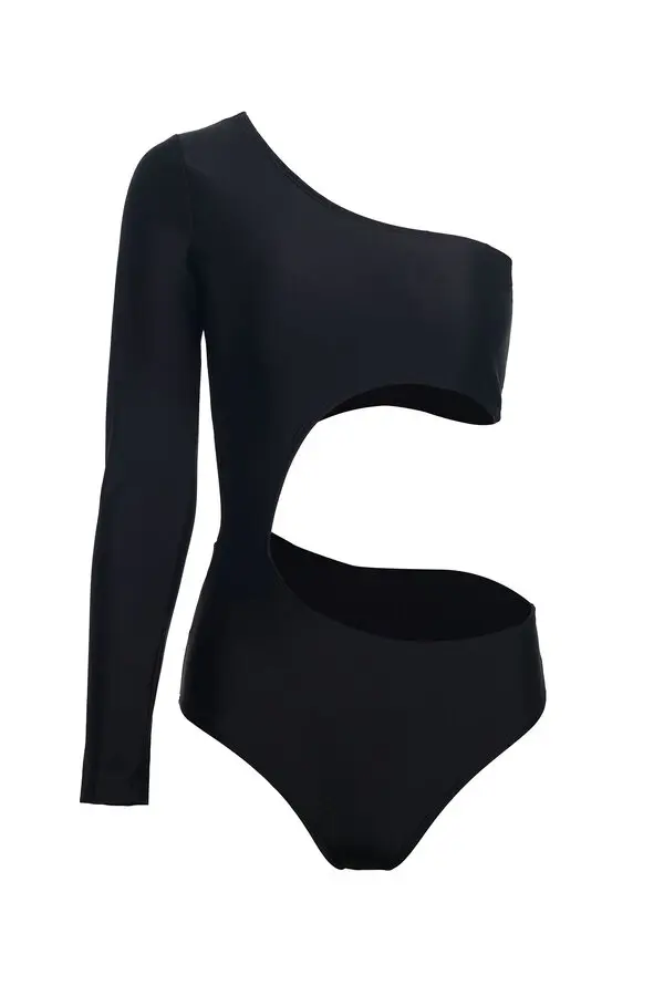 PAOLA AMADOR One Piece Side - Black