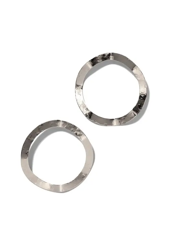 JAREDJAMIN Duet Post Earrings - Silver