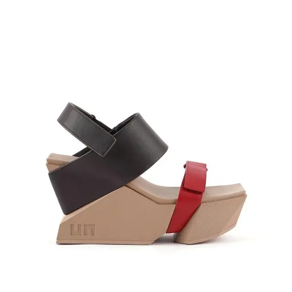 United Nude Neutrals / Brown / Red Brutt Sandal Trento - Brown/red