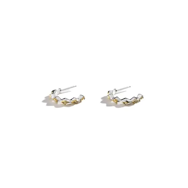 RRAINE JEWELRY Mini Elana Hoops - Silver