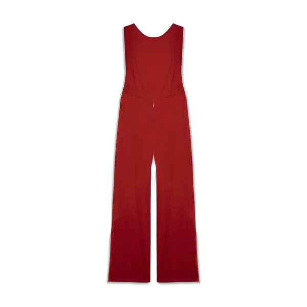 MARIANNE BY MARIE JORDANE Jo Jumpsuit Open-back Organic Cotton - Red