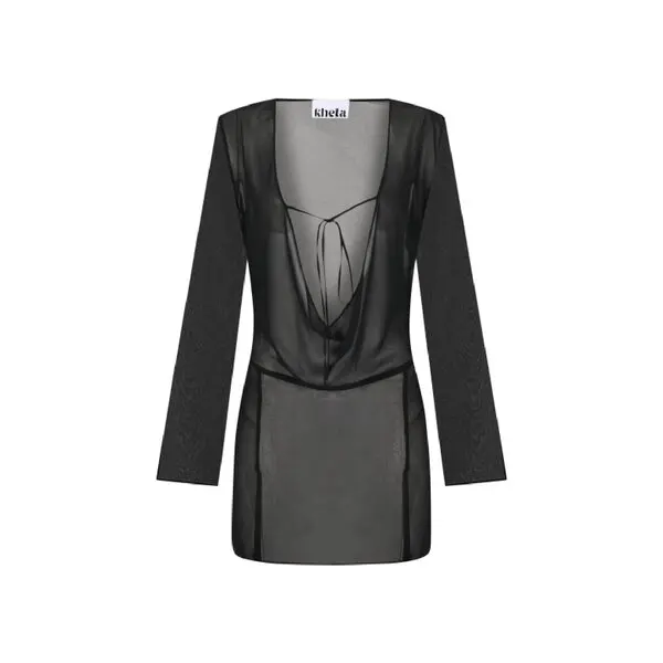 KHELA THE LABEL No Rush Dress - Black