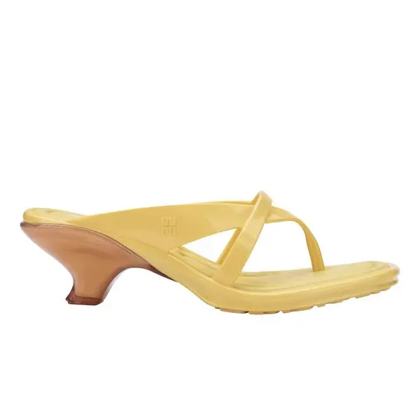 Melissa Layla Kitten Heel - Yellow