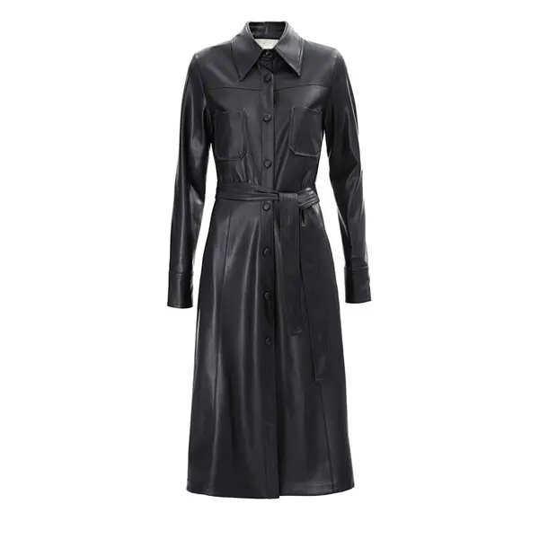 AGGI BY HALEWSKI Black Alexandra Cynical Dress - Brown