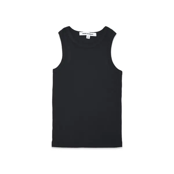 NOEND Daisy Rib Tank Top - Black