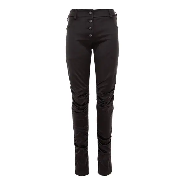 SILVIA SERBAN Slim Pants - Black