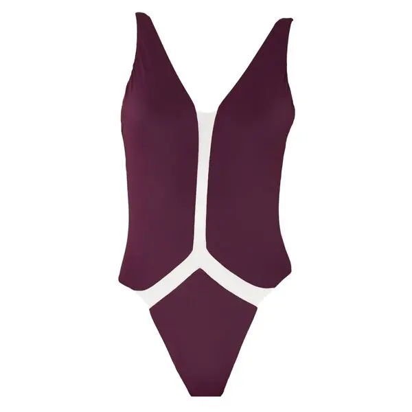 ROOM 24 Layla One Piece Bordeaux - Red