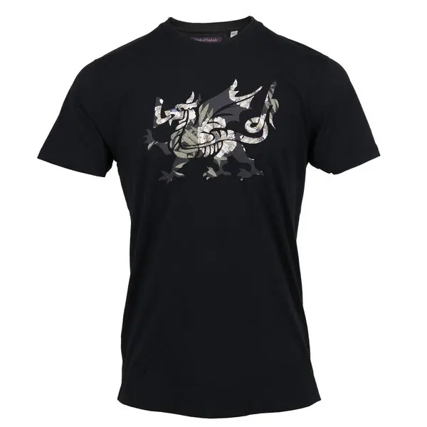 LORDS OF HARLECH Rob Dragon Tee - Black