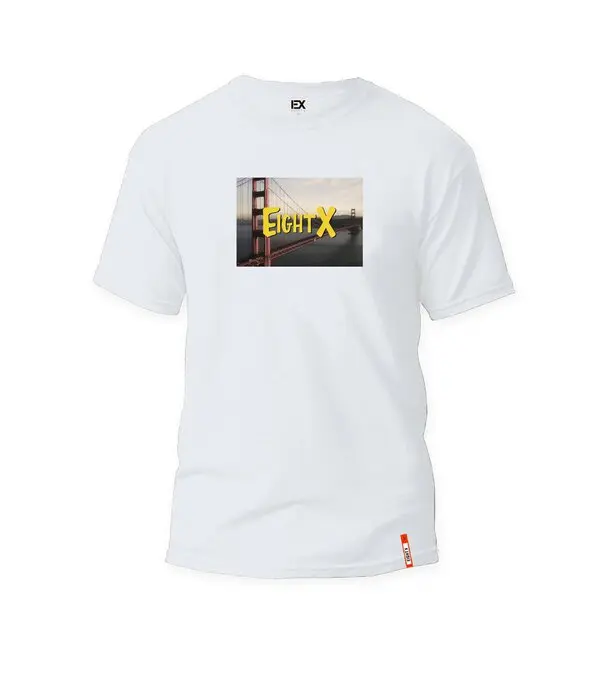 EIGHT X Full House Graphic T-shirt - White