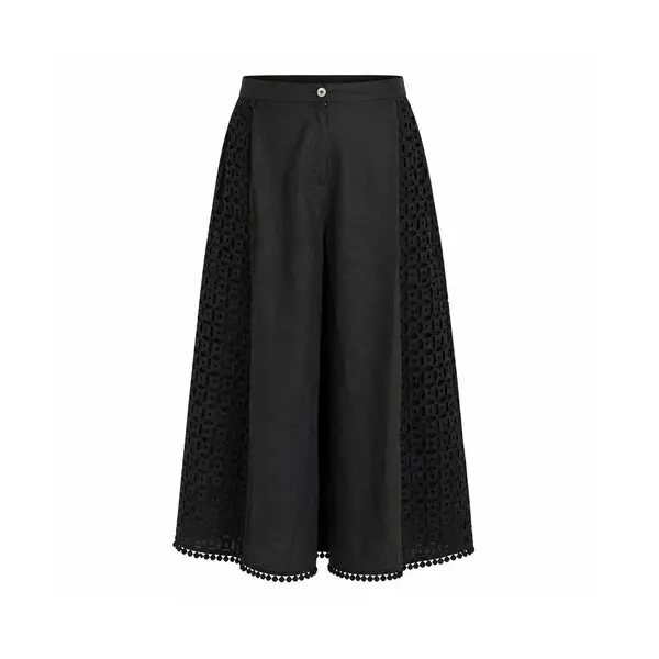 MARIELĒ Costanza Trousers Sangallo Linen