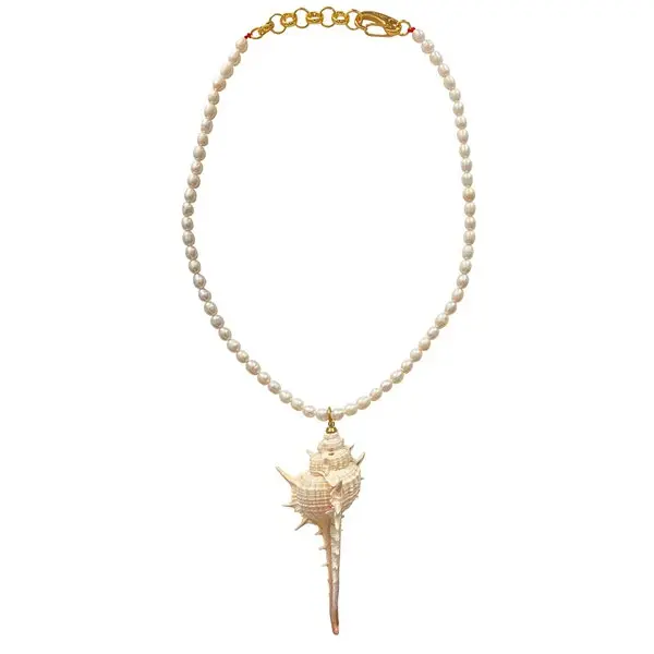 SMILLA BRAV Pearl Necklace Bali - White
