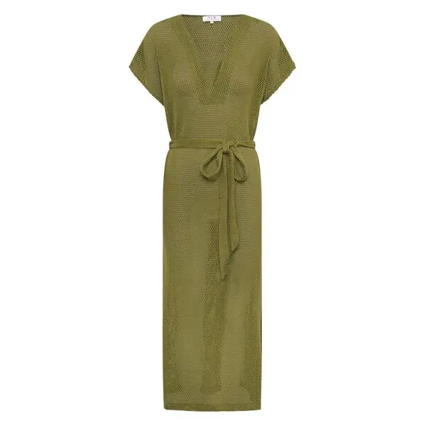 ARMS OF EVE Piza Dress Pistachio - Green
