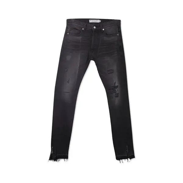 BRADFORD ROW Pluto Slim Fit Tapered Jean - Black