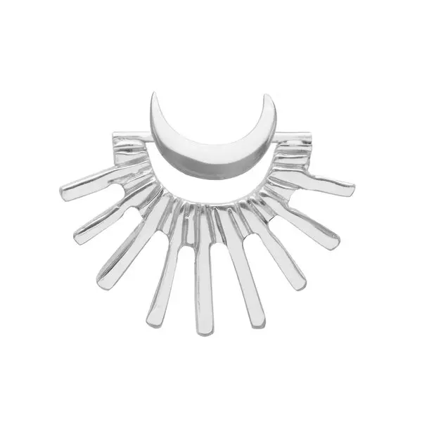 SOPHIE SIMONE DESIGNS Earrings Rising Moon - Silver