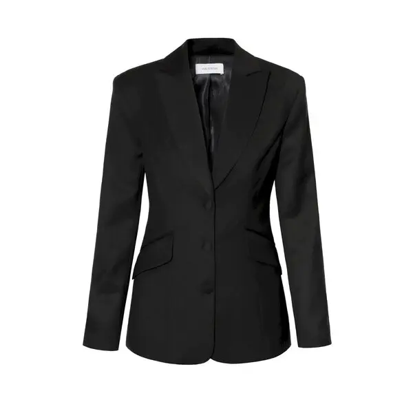 AGGI BY HALEWSKI Leona Single Breasted Blazer - Black