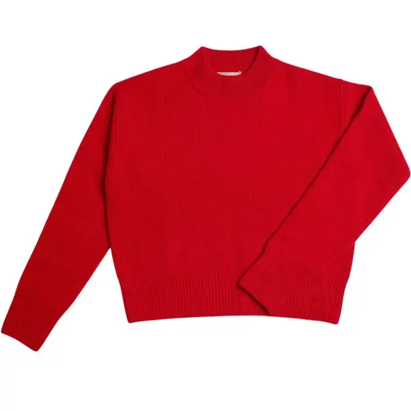 PORRIDGE KNITWEAR Cashmere Amy Jumper - Red