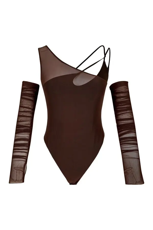 GROWNY Vero Bodysuit - Brown