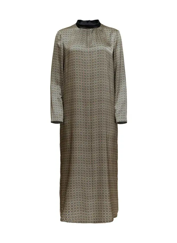 HELENE GALWAS Hope Silk Maxi Dress