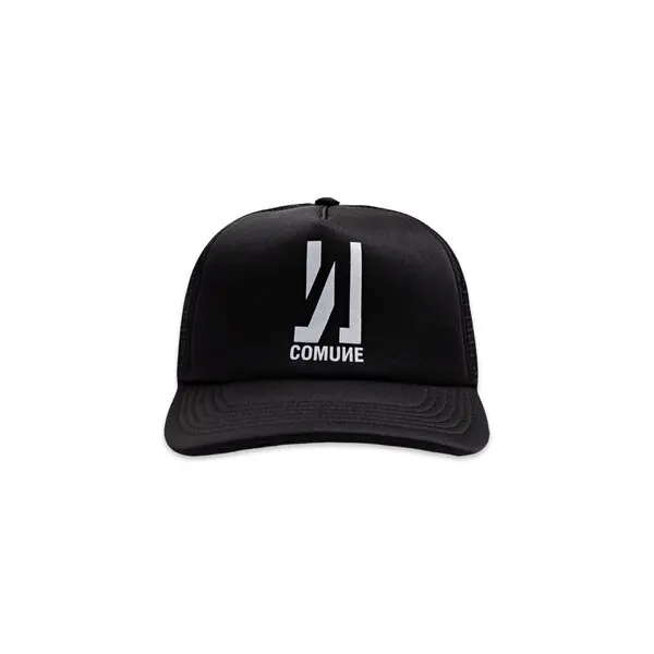 COMUNE Icon Active Trucker Hat - Black