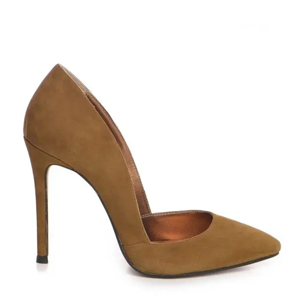 THE 5TH ELEMENT Neutrals / Allure Camel Stilettos Pump - Brown