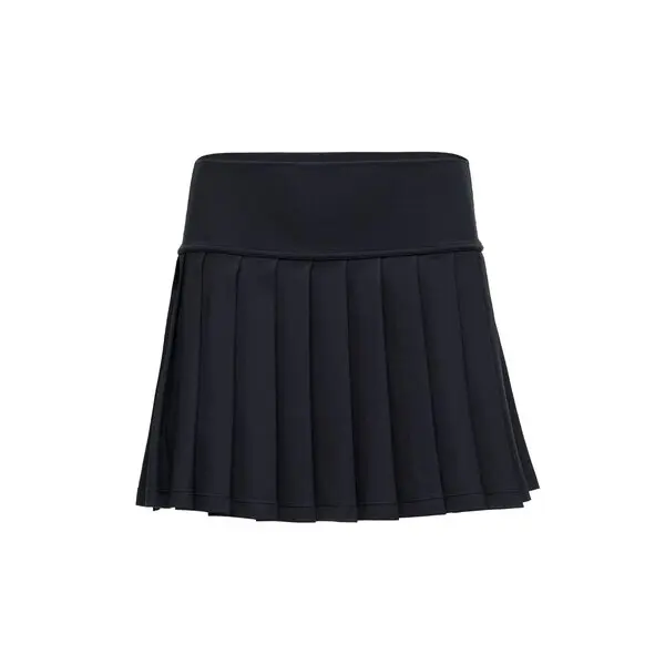 GOLDIE BYRD Pleated Skirt - Black