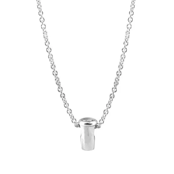 ANCHOR & CREW Gustatory Coffee Takeout Cup Necklace Pendant - Silver