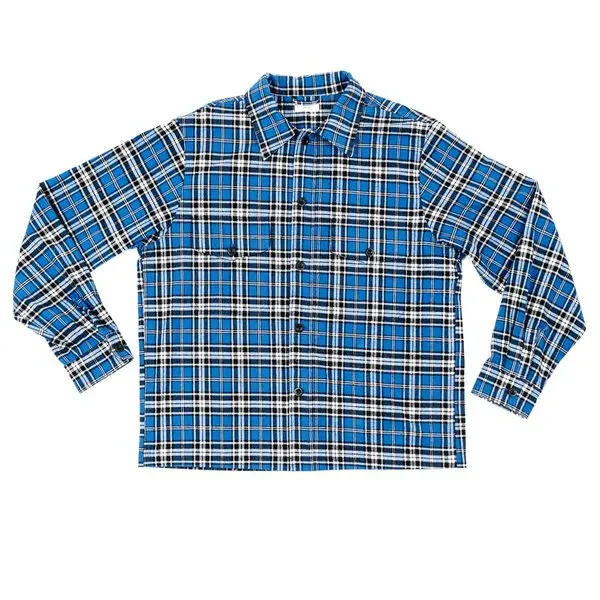 ARIKO Blue / Black Blue & Black Heavy Bucky Flannel - Blue/black