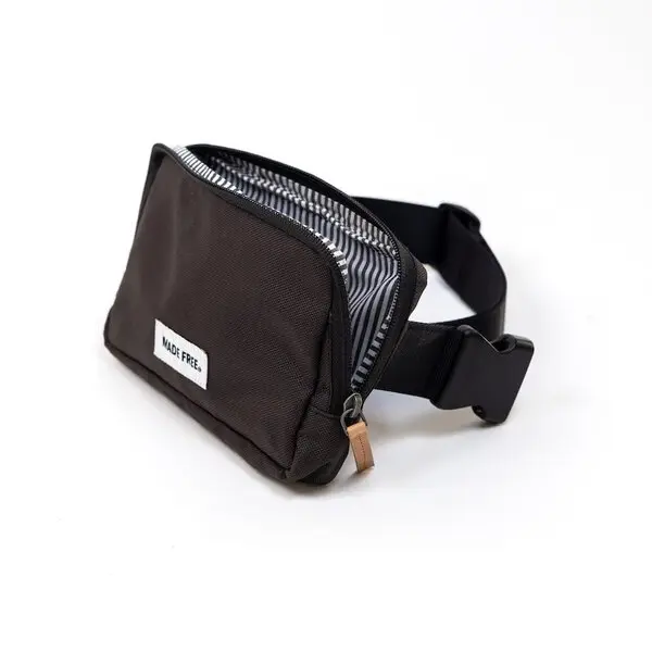 MADE FREE Hip Pack Aw Charcoal - Black