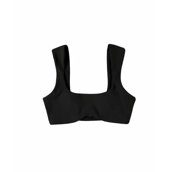 YORSTRULY Bardot Bralette Charcoal - Black