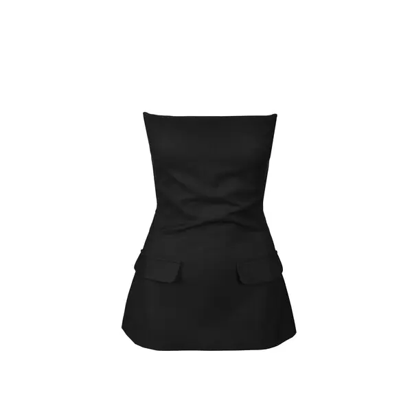 IOANA CIOLACU Corset Top - Black